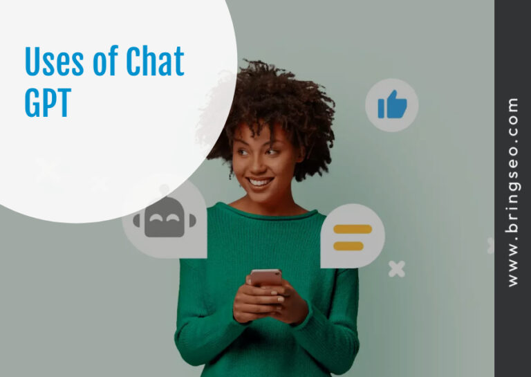 Uses of Chat GPT (Generative Pre-trained Transformer)